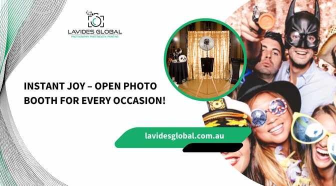 How To Upgrade Your Event With an Open Photo Booth?